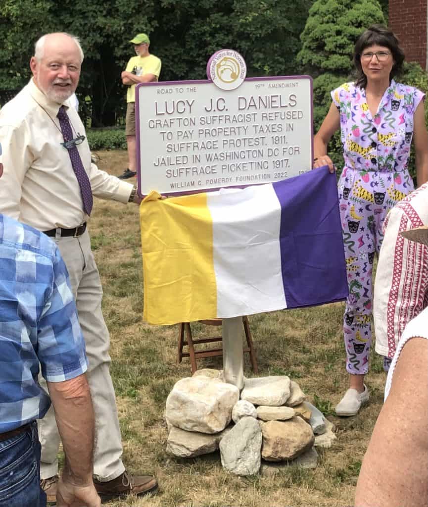 Grafton suffragist honored with historic marker - The Vermont Journal ...