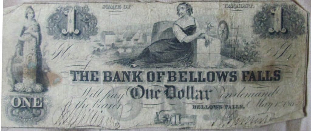 Bellows Falls banknotes - The Vermont Journal & The Shopper