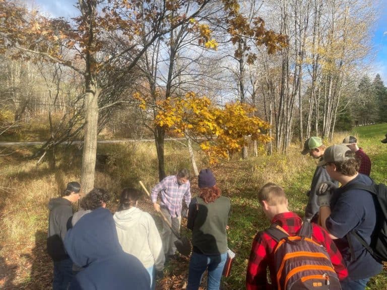 Students plant native trees for water quality and wildlife - The ...