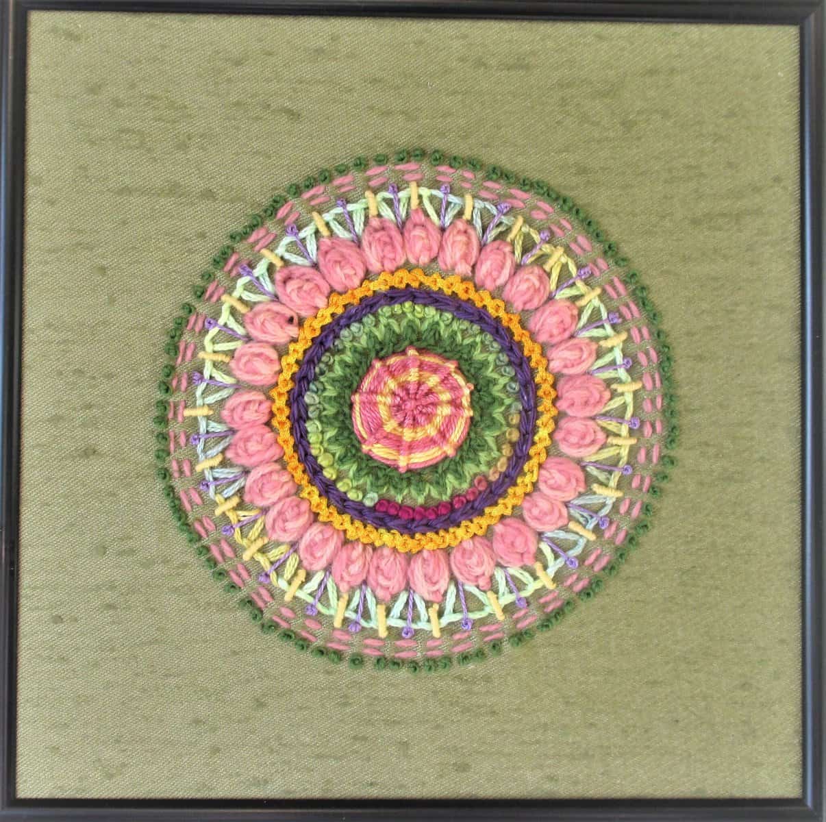 Spring Mandala in Stitches at Gallery at the VAULT - The Vermont ...