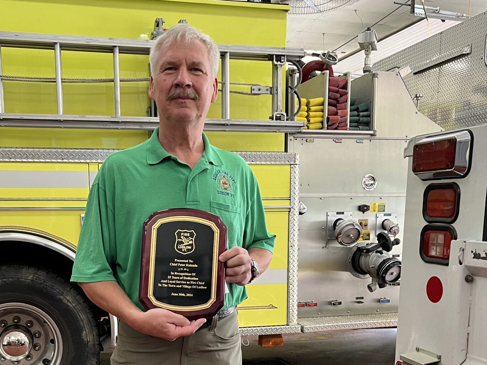 Ludlow Fire Chief Peter Kolenda retires after 25 years of service - The ...