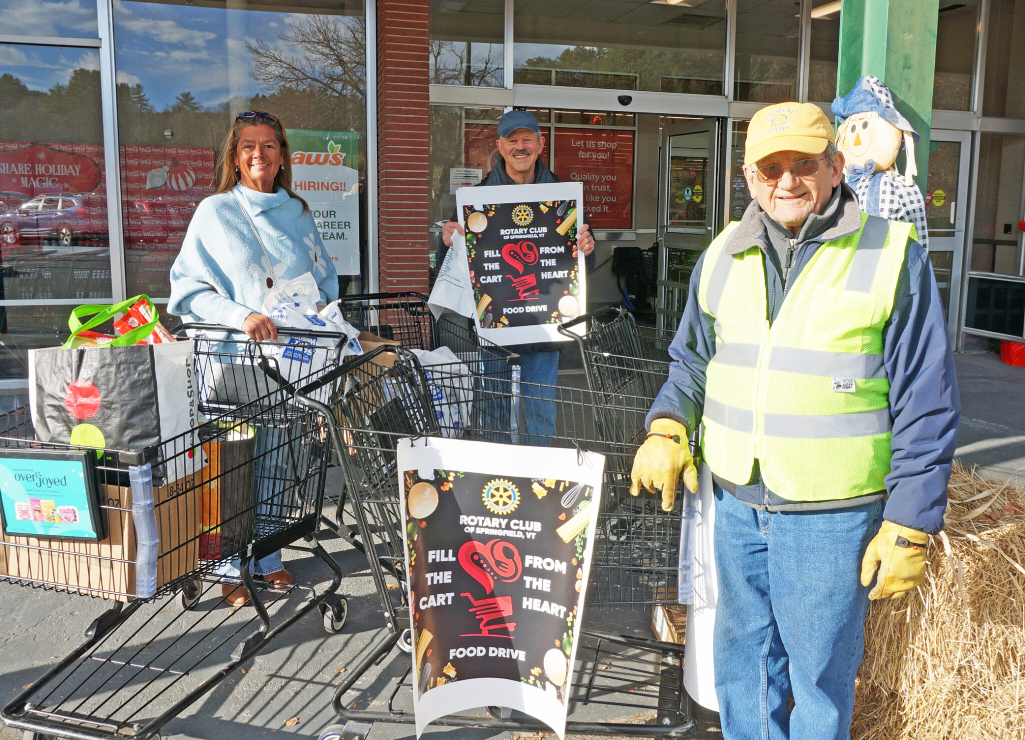 Springfield Rotary food drive a success - The Vermont Journal & The Shopper