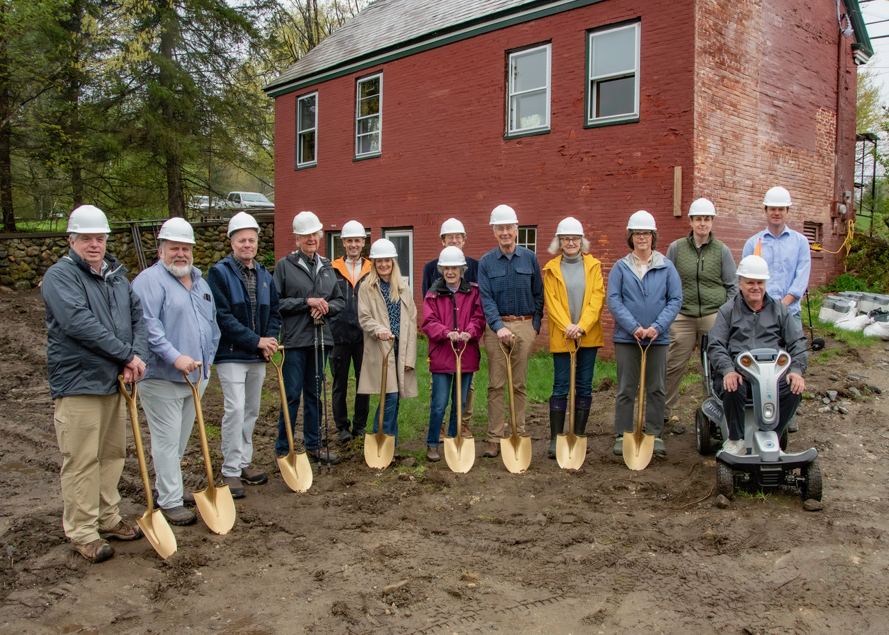 Wilder Library groundbreaking ceremony - The Vermont Journal & The Shopper
