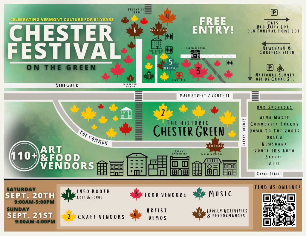 2025 Chester Fall Festival schedule - The Vermont Journal & The Shopper