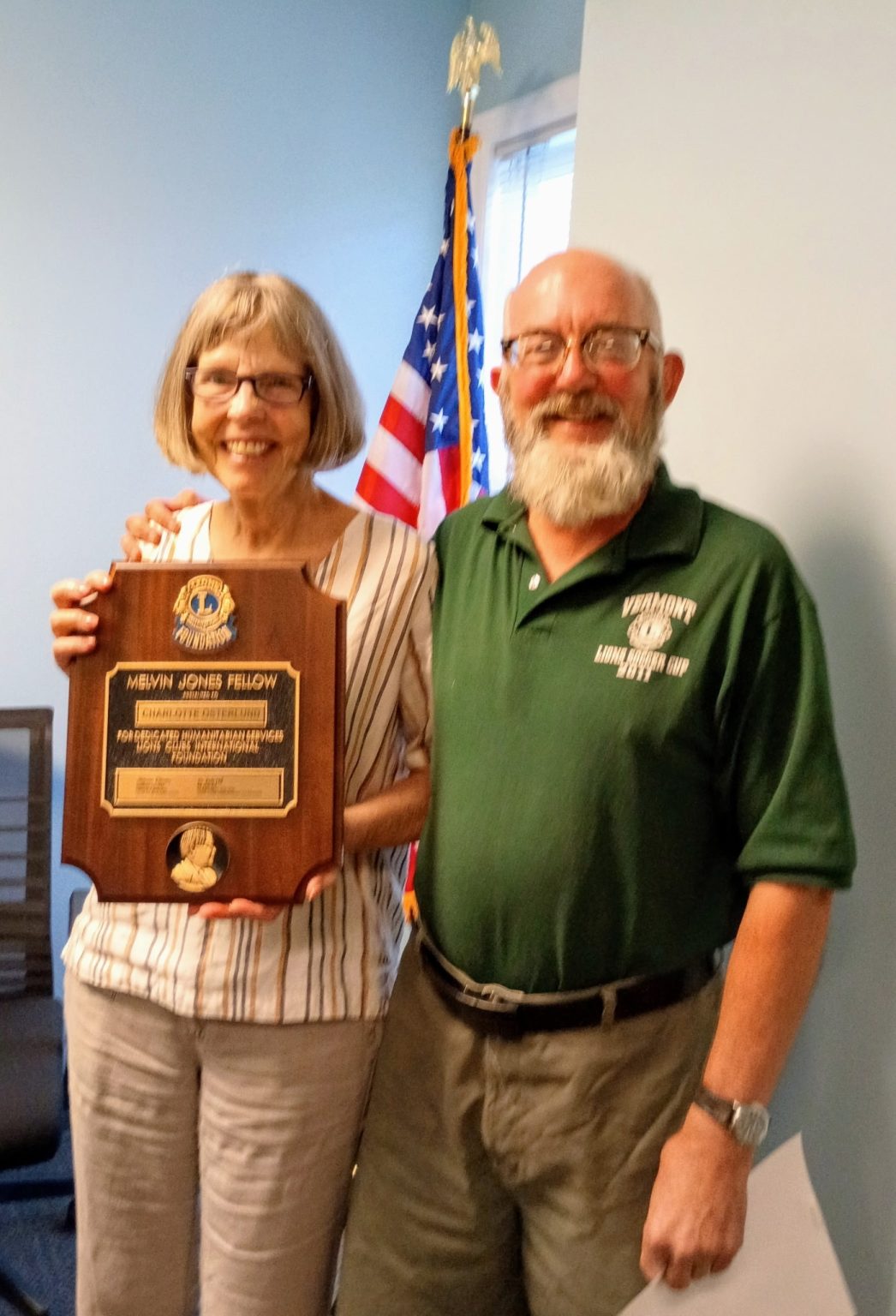 Springfield Lions award Melvin Jones Fellowship - The Vermont Journal ...