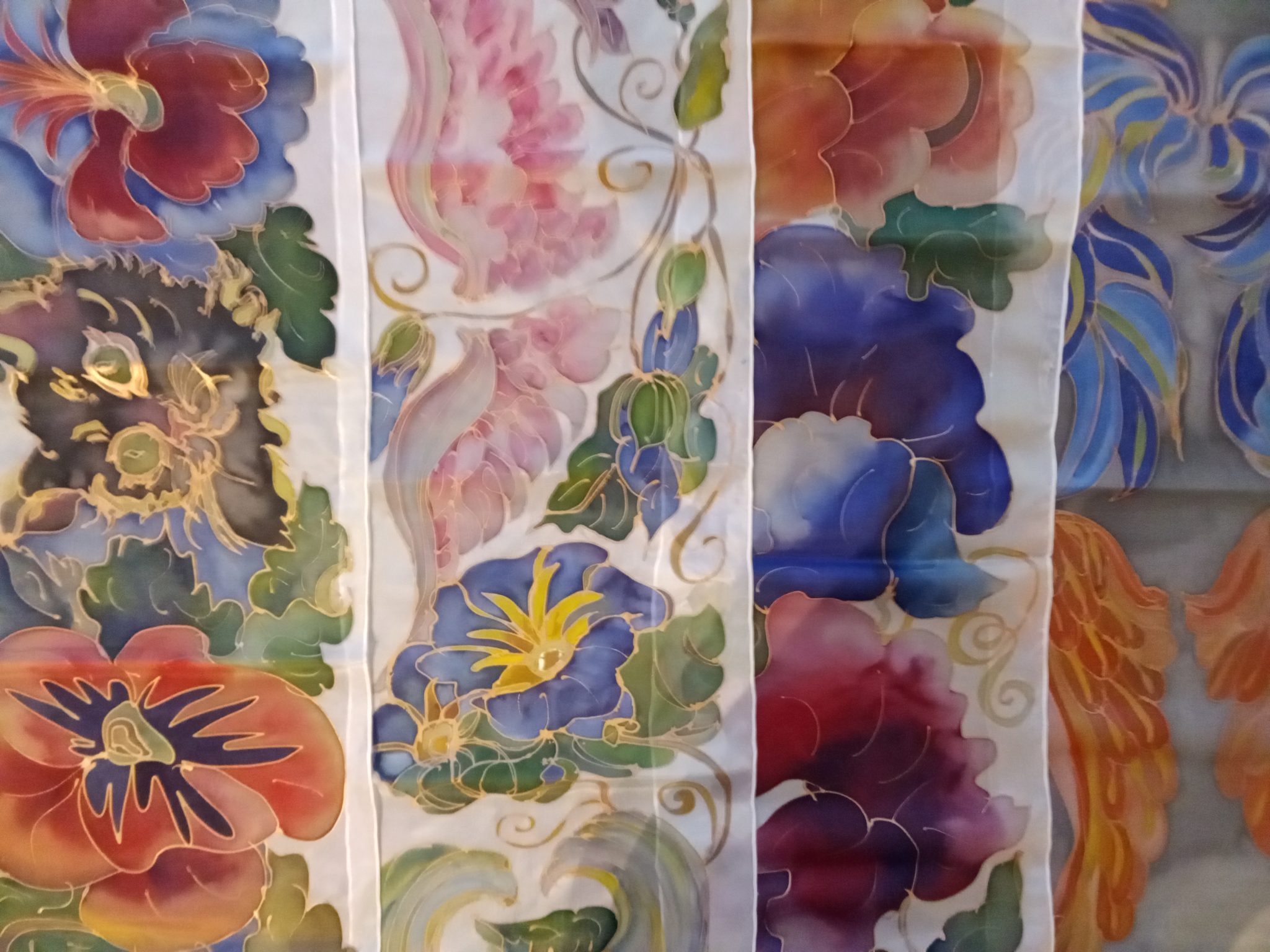 "Expressions of Silk" scarf show at Gallery at the VAULT - The Vermont ...