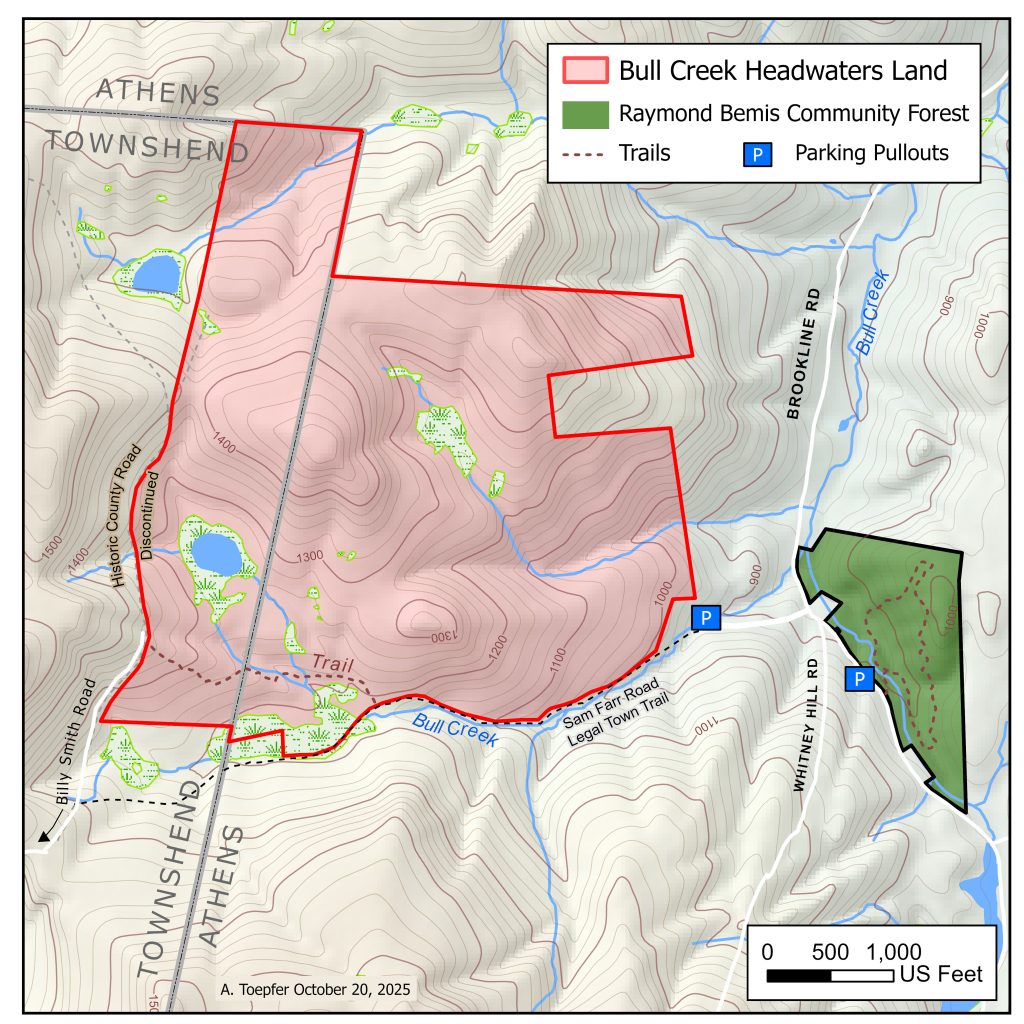 Nonprofit acquires and protects 341 acres of forest - The Vermont ...
